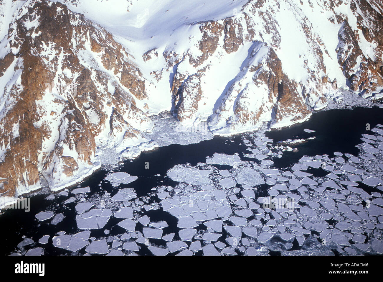 coast from East Greenland Stock Photo - Alamy