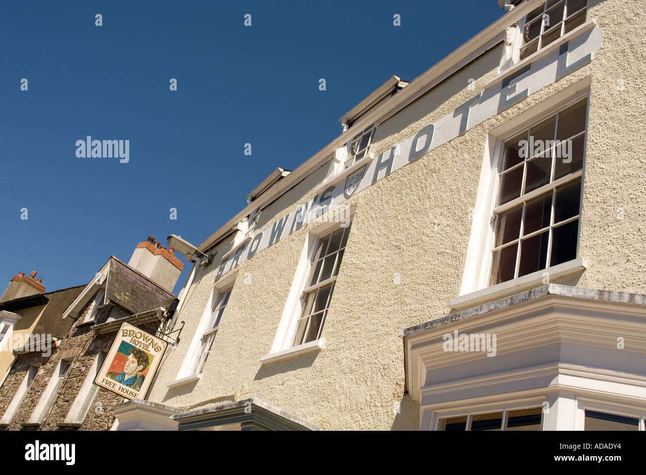 Brown's hotel laugharne hi-res stock photography and images - Alamy