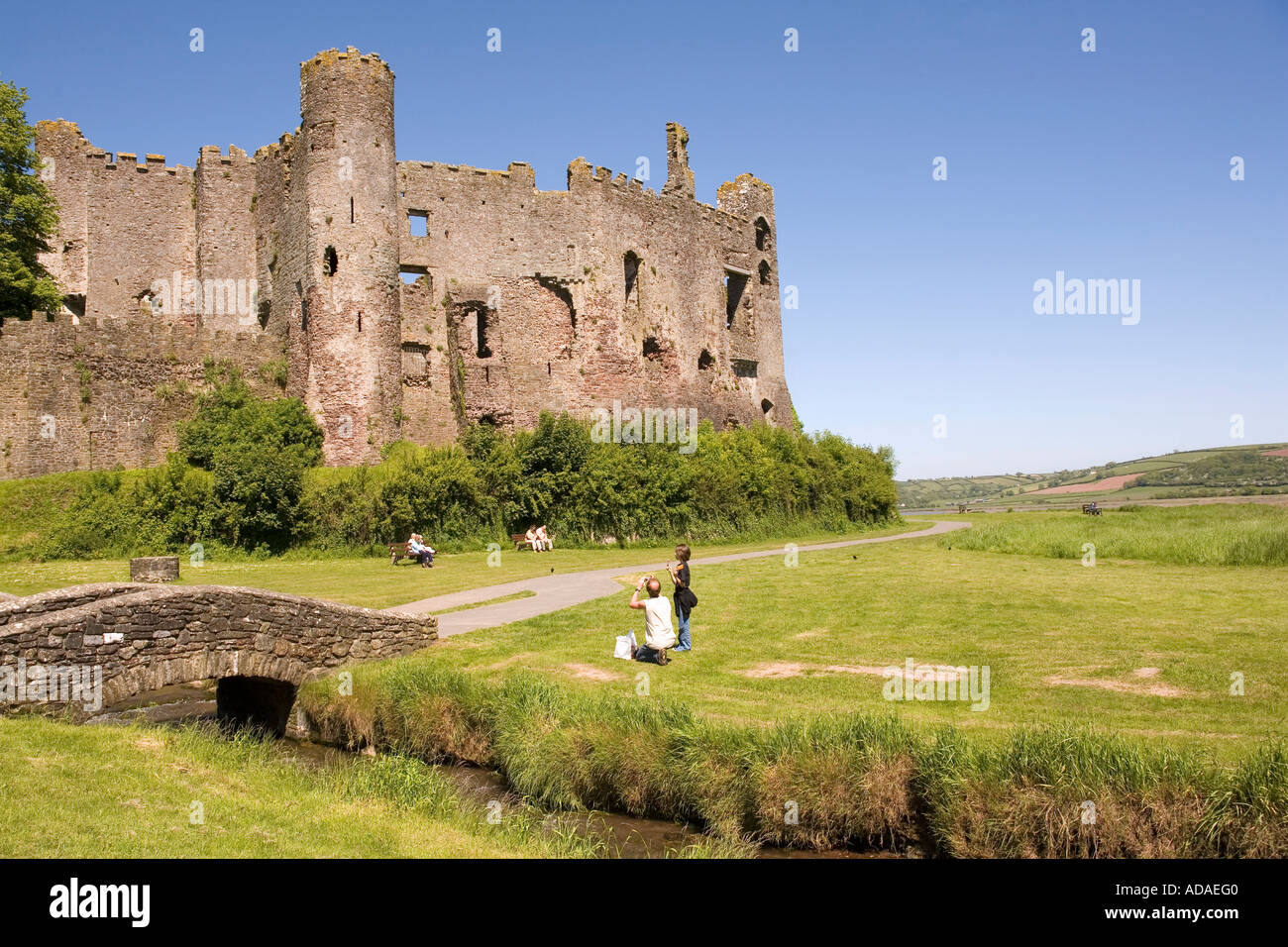 Carmarthen clock tower hi-res stock photography and images - Alamy