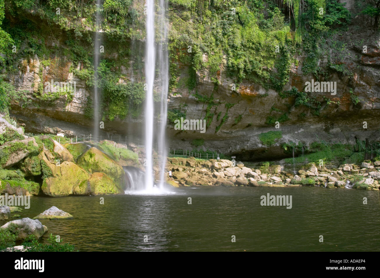 Cascada waterfall Misol Ha Chiapas Mexico Stock Photo - Alamy