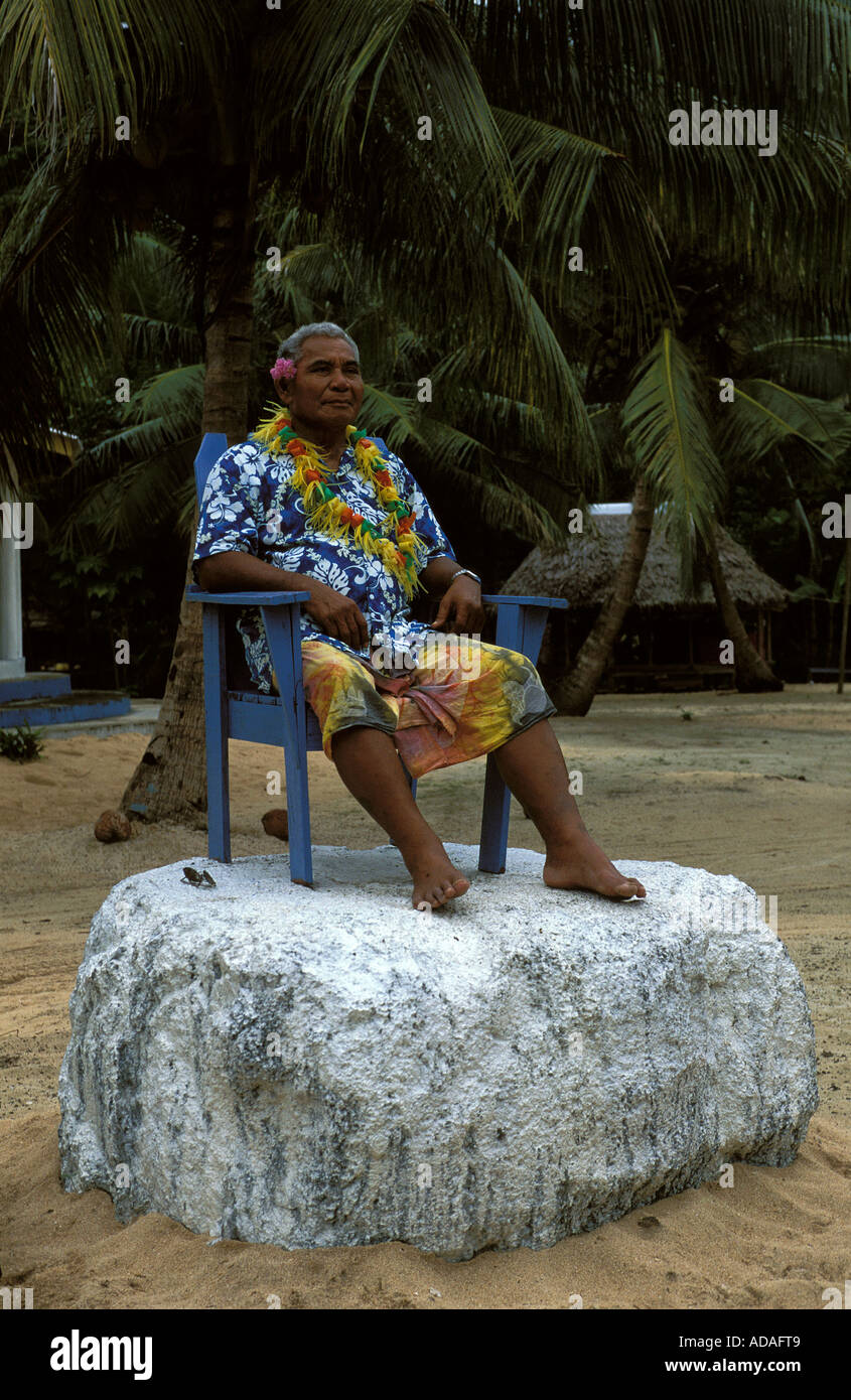 Samoan chief hi-res stock photography and images - Alamy
