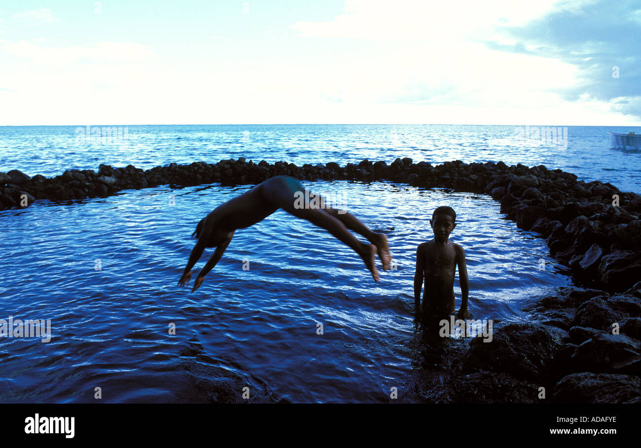 Polynesian Children Playing High Resolution Stock Photography and ...