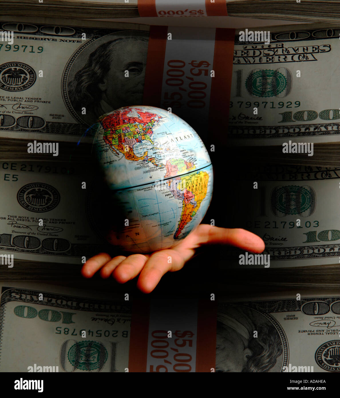 Global Jackpot Winning Money Signs and Symbols Stock Photo - Alamy