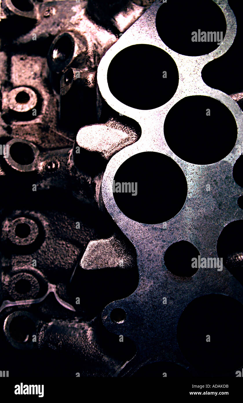 Car Part Motor Intake Manifold Stock Photo - Alamy