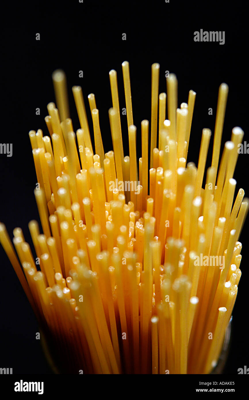 Foods Dried Pasta Spaghetti Stock Photo - Alamy