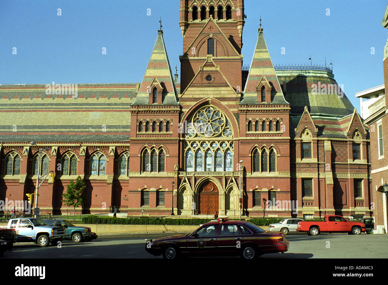 Harvard university Cambridge MA Massachusetts Memorial Hall Harvard ...