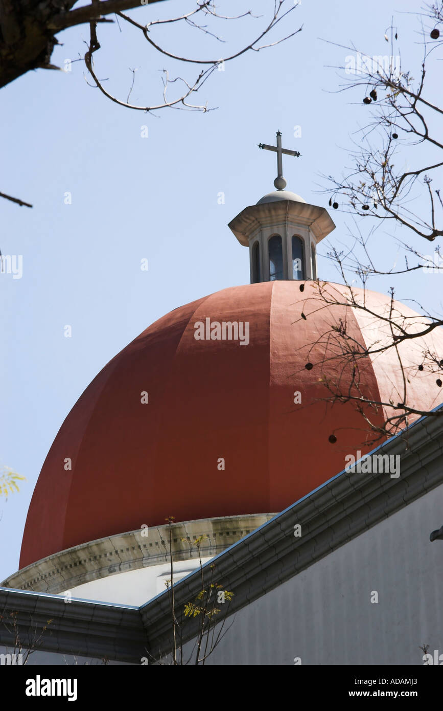 Rotunda of the modern church complex, Mission Basilica San Juan ...