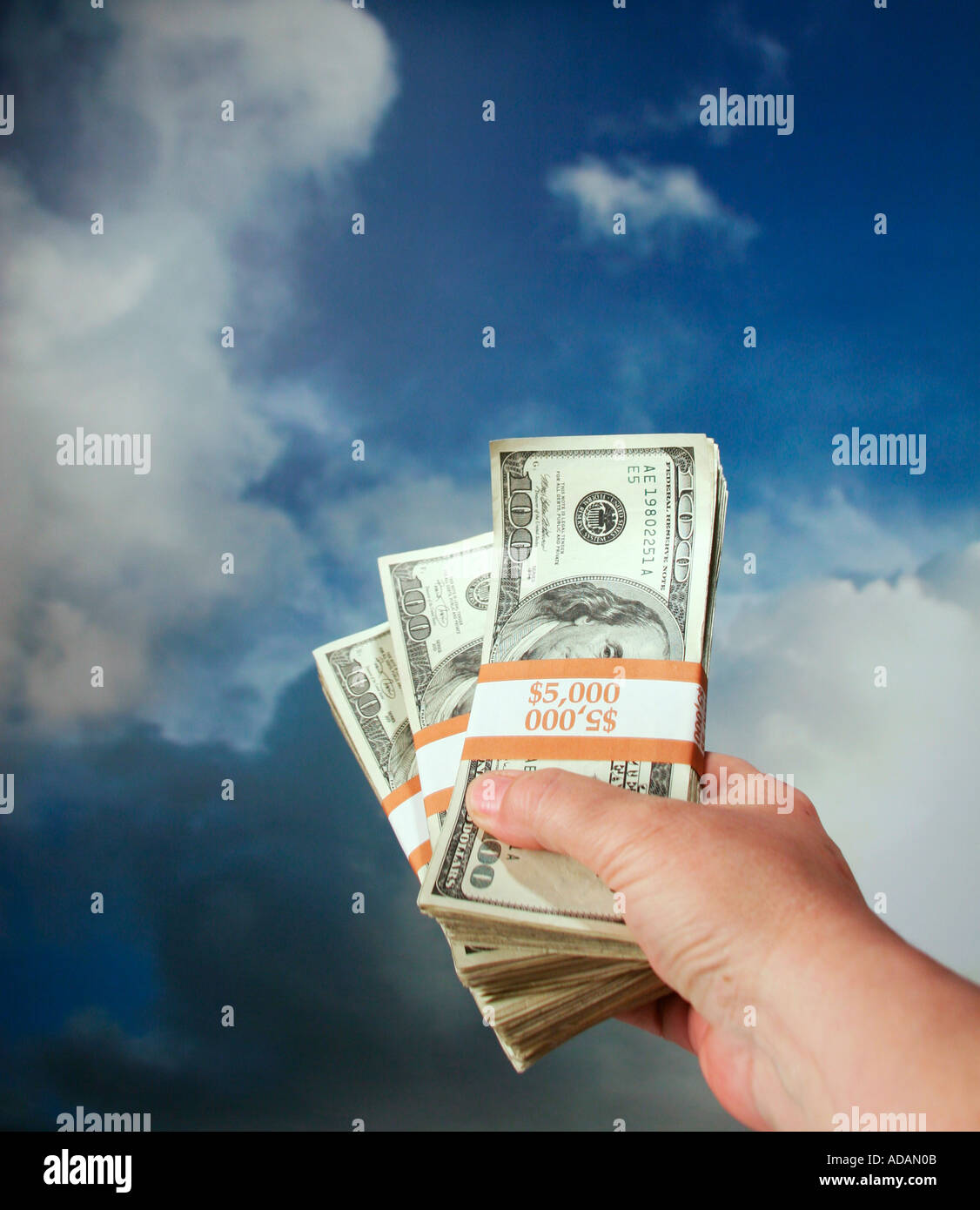 Money Cash Hand Winnings Loosses Concepts and Symbols Stock Photo - Alamy