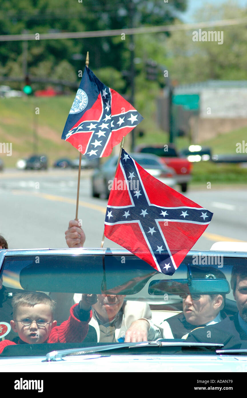 Confederate Memorial Day parade April 24 in the southern states of the ...