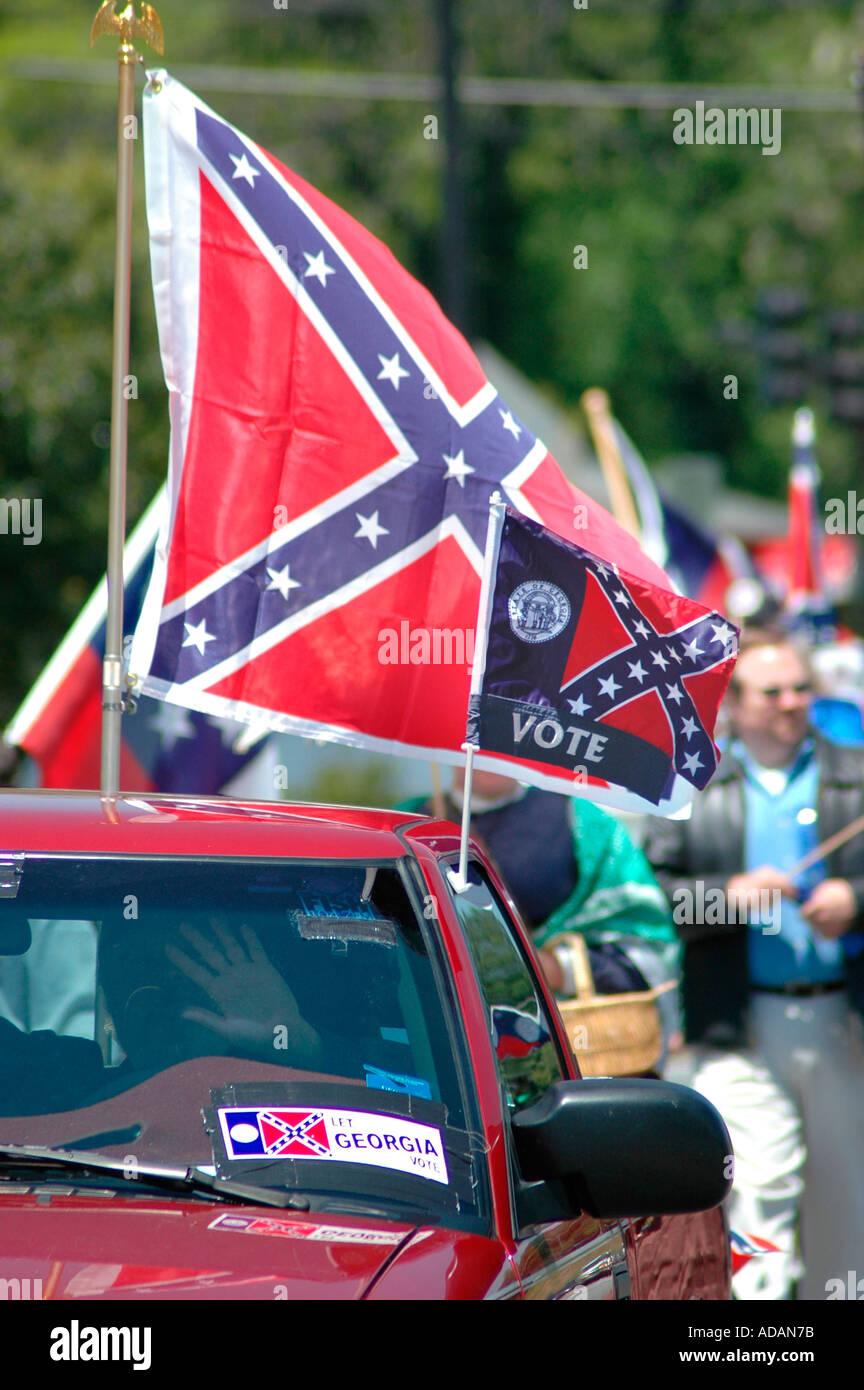 Confederate Memorial Day parade April 24 in the southern states of the ...