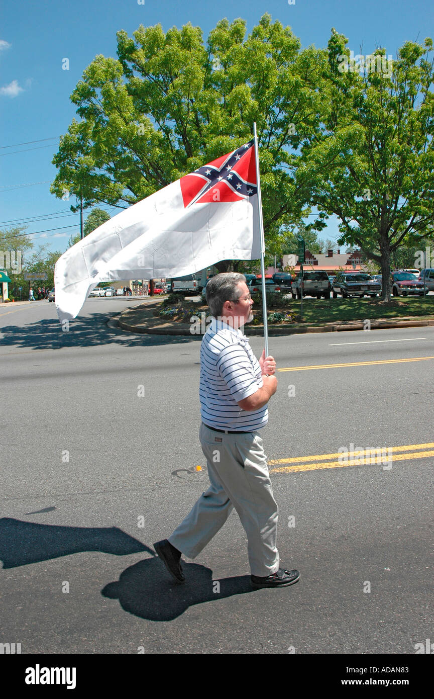 Confederate Memorial Day parade April 24 in the southern states of the ...