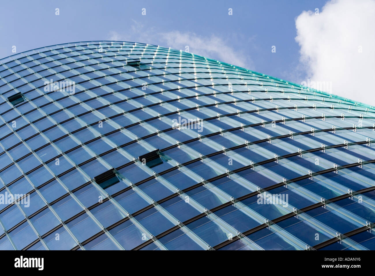 facade of a modern office building at potsdamer platz in berlin Stock ...