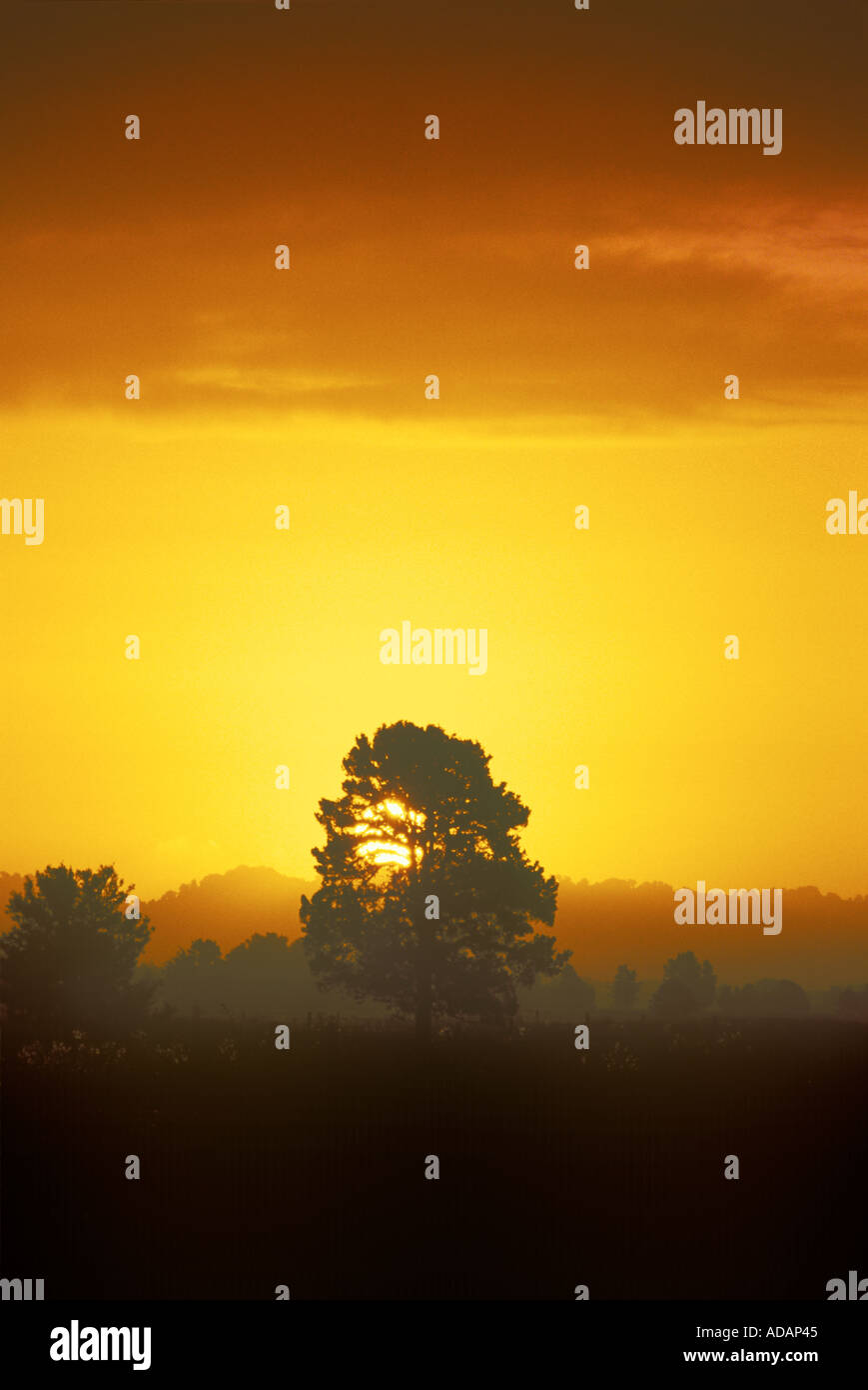 Sun setting behind earth hi-res stock photography and images - Alamy