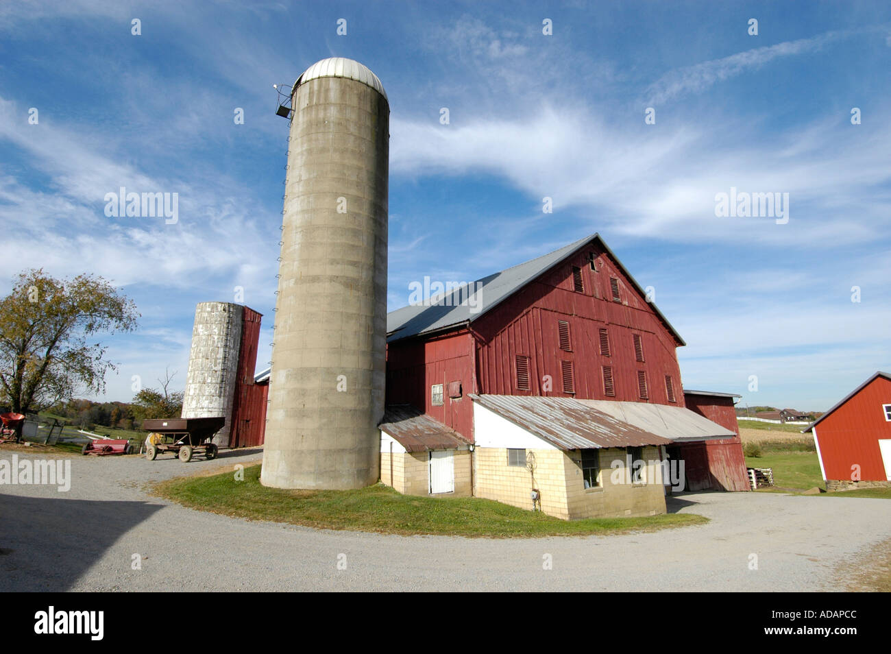 Amish children farming hi-res stock photography and images - Alamy