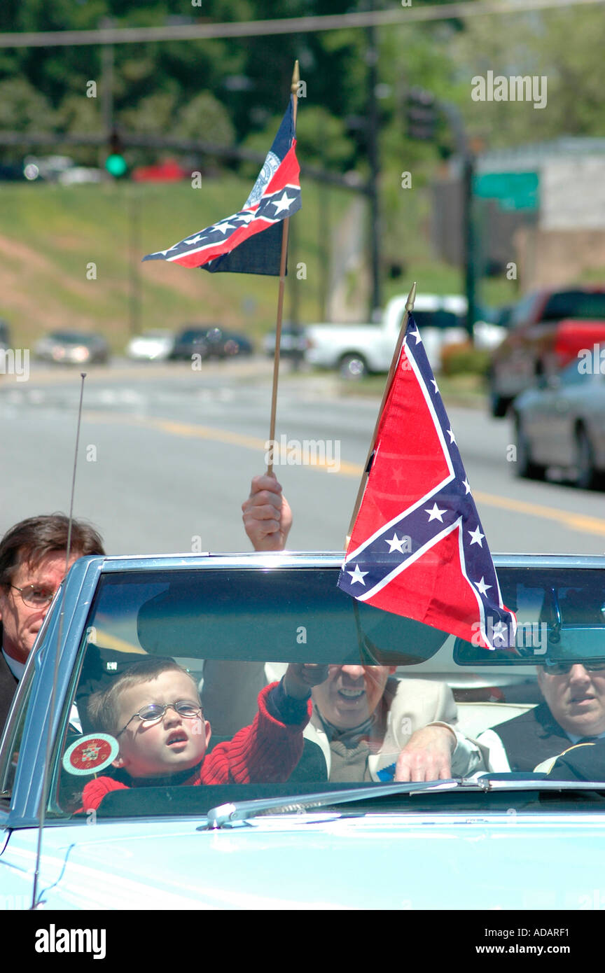 Confederate Memorial Day military parade April 24 the southern states ...