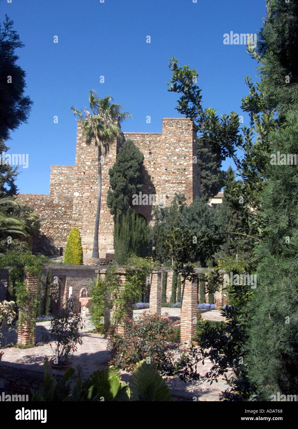 Moorish tower and pergola hi-res stock photography and images - Alamy