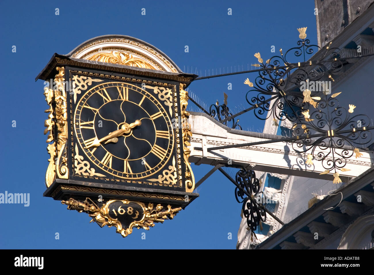 Guildford Guildhall Clock Close up Surrey England UK Stock Photo - Alamy