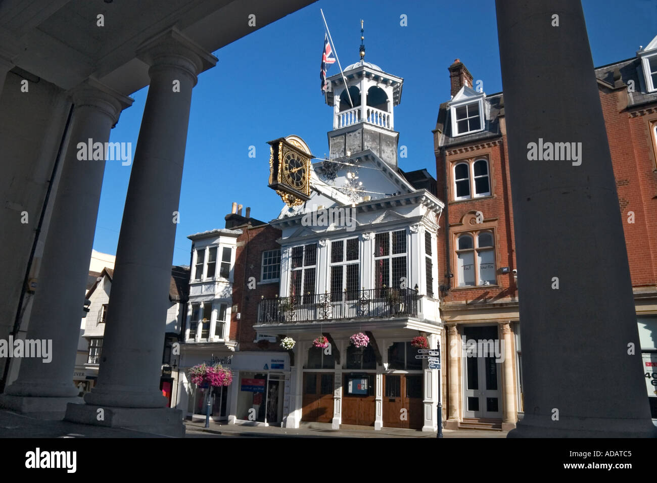Guildford clock tower hi-res stock photography and images - Alamy