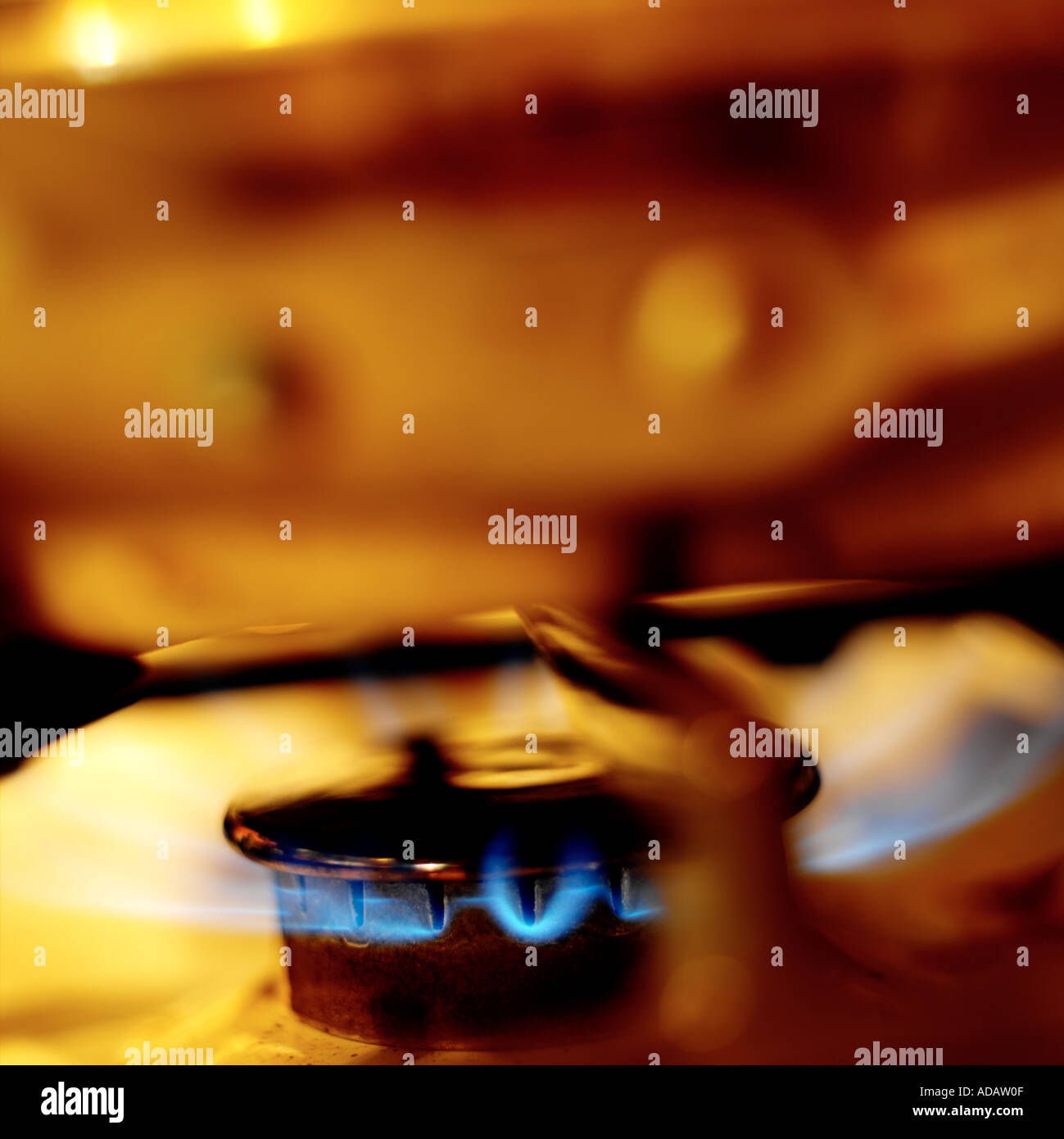 frying pan on the fire Stock Photo - Alamy
