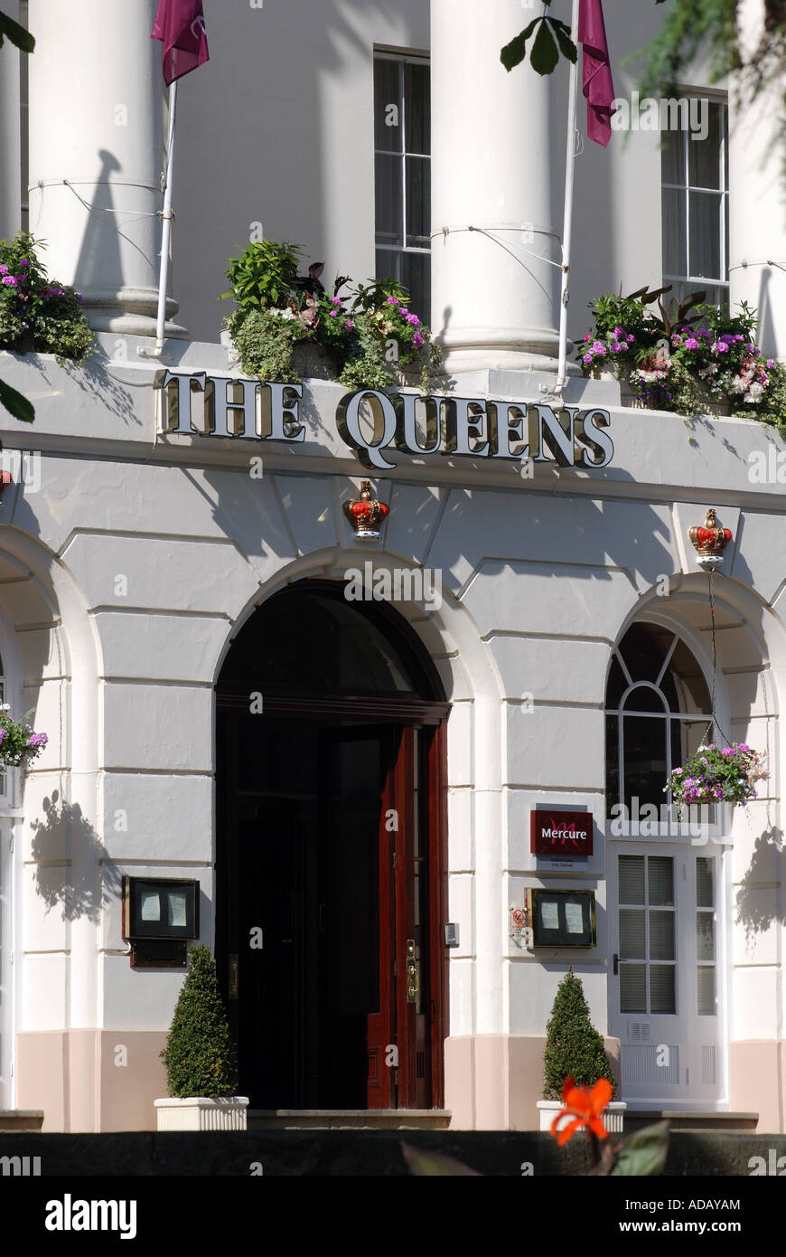 The Queens hotel, Cheltenham Spa, Gloucestershire, England, UK Stock ...