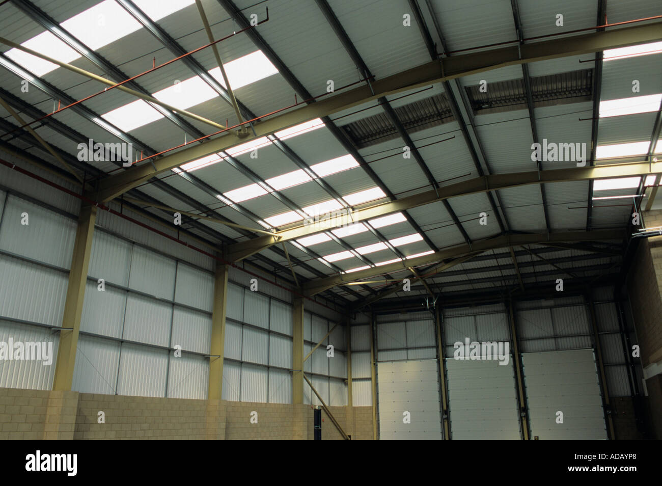 view image of warehouse / factory doors showing / illustrating huge ...