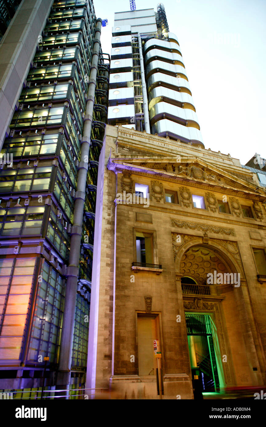Lloyds Insurance Building, City Of London Stock Photo - Alamy