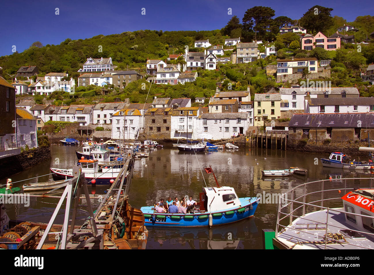Polperro in Cornwall, UK Stock Photo - Alamy
