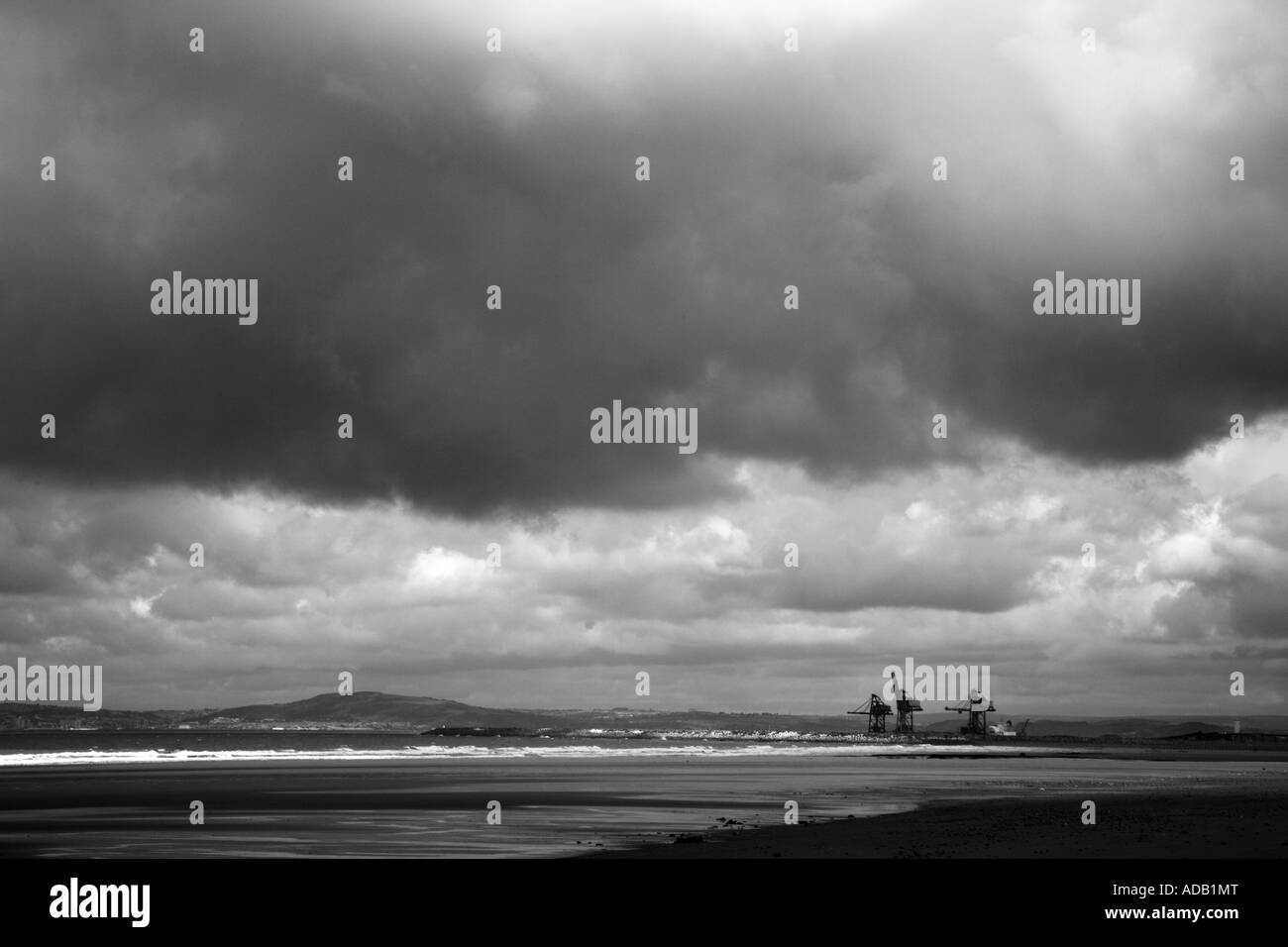 Steel works wales Black and White Stock Photos & Images - Alamy