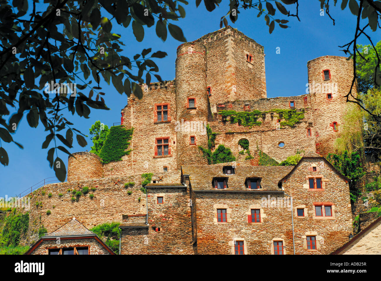Belcastel historic village hi-res stock photography and images - Alamy