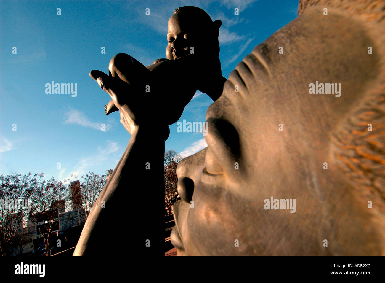 The Behold statue at the Martin Luther King Jr Memorial in Atlanta ...