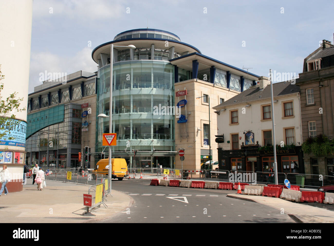 nottingham city centre nottinghamshire england uk gb Stock Photo - Alamy