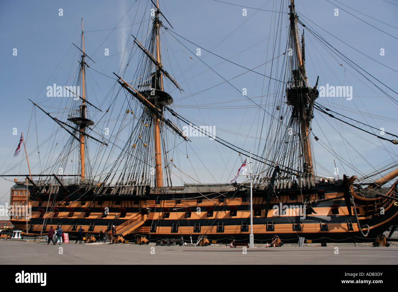 hms victory portsmouth historic shipyard visitor attraction england ...