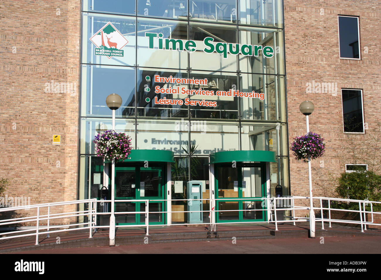 time square council offices entrance bracknell england uk gb Stock ...