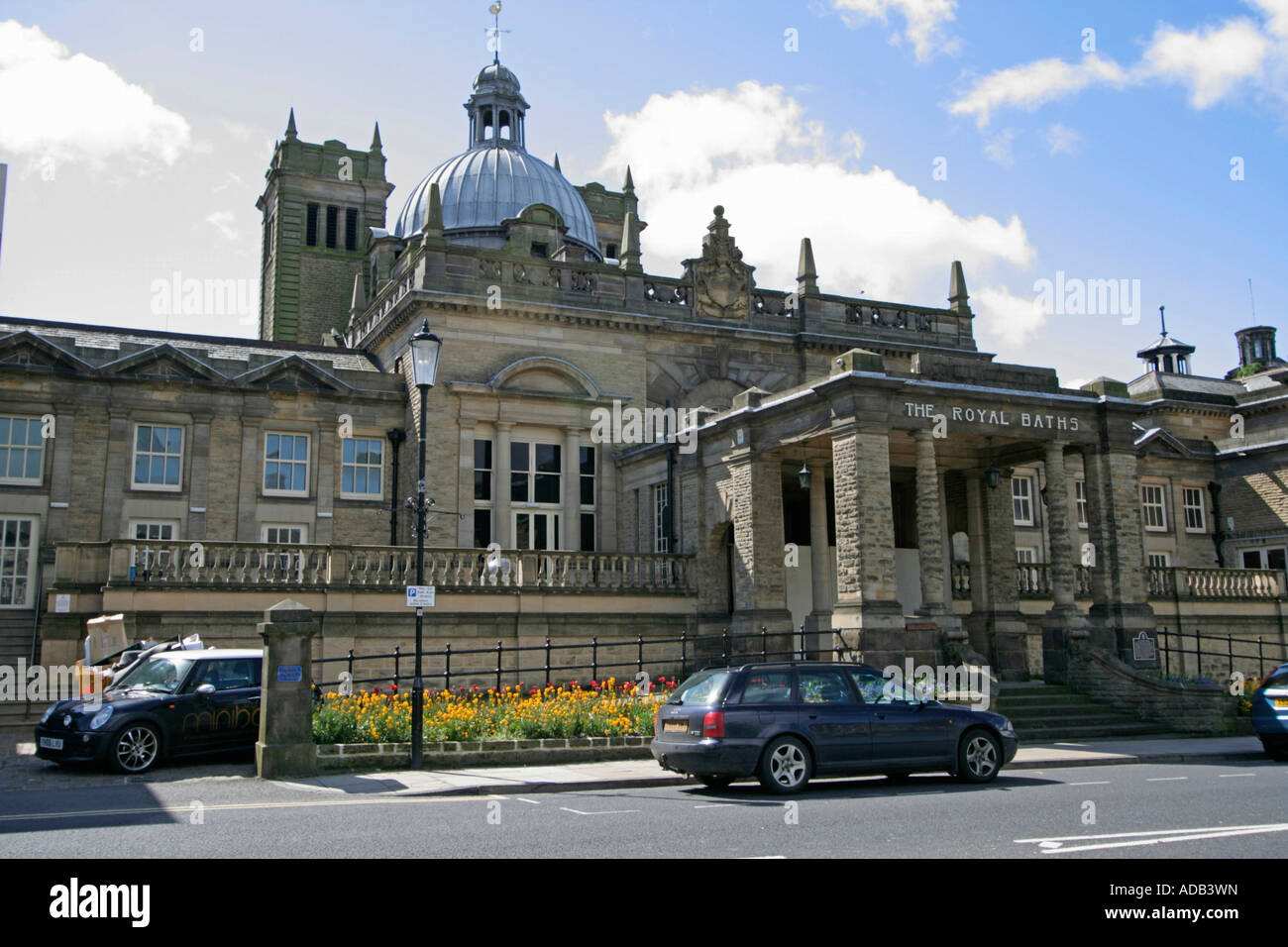 town centre royal baths spa harrogate yorkshire england uk gb Stock ...