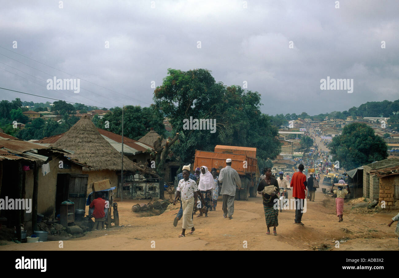 Street Market Cars People Stock Photo - Alamy