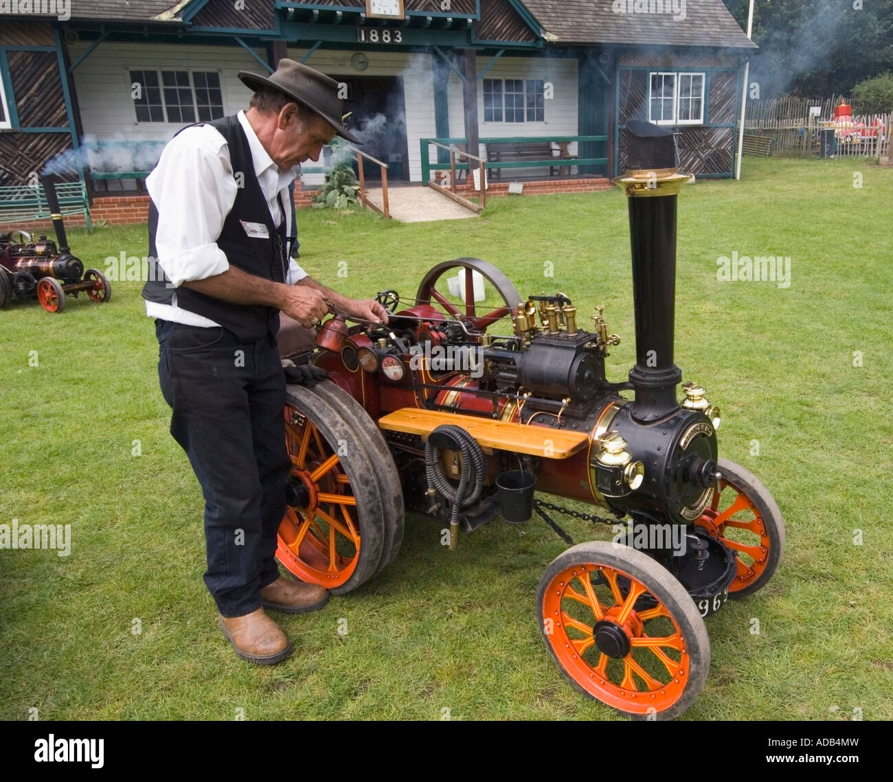 Rural Life Centre - Tilford - Surrey - UK - Working miniature steam ...