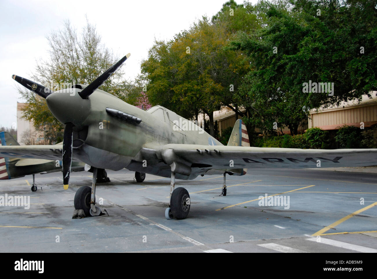 World War II airplane props used in movies at MGM Studios at Walt ...