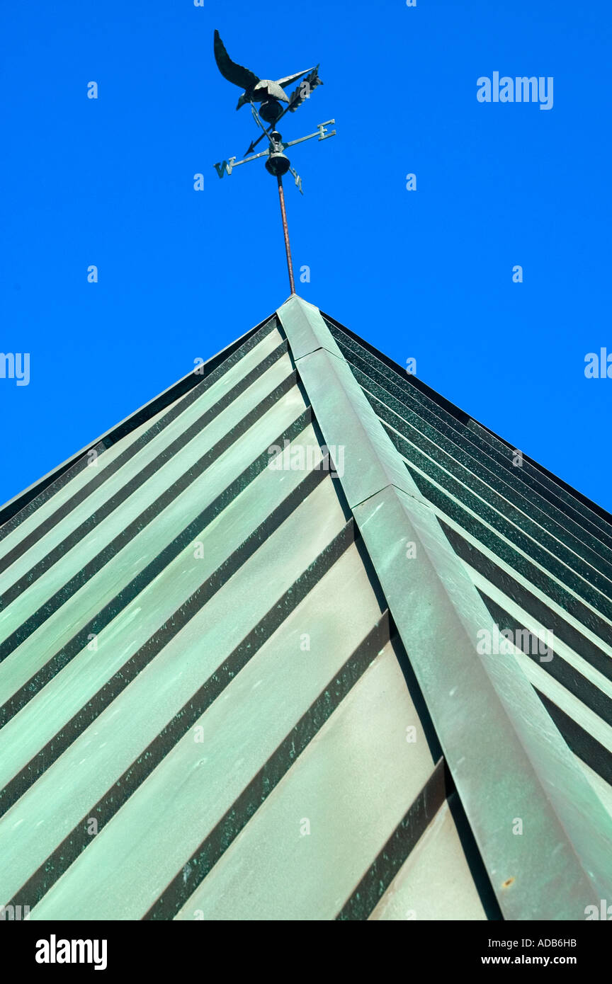 A wind vane atop a roof in Solvang, California Stock Photo - Alamy