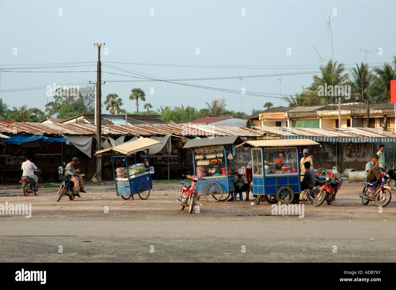 Cambodia kampot market hi-res stock photography and images - Alamy