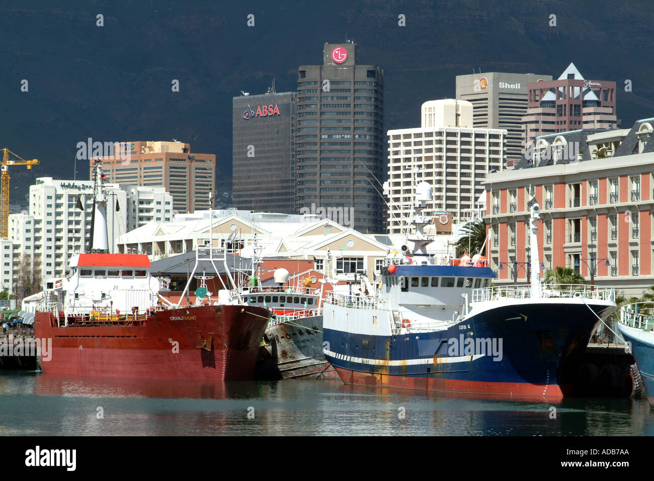 Cape Town Harbour South Africa Stock Photo - Alamy