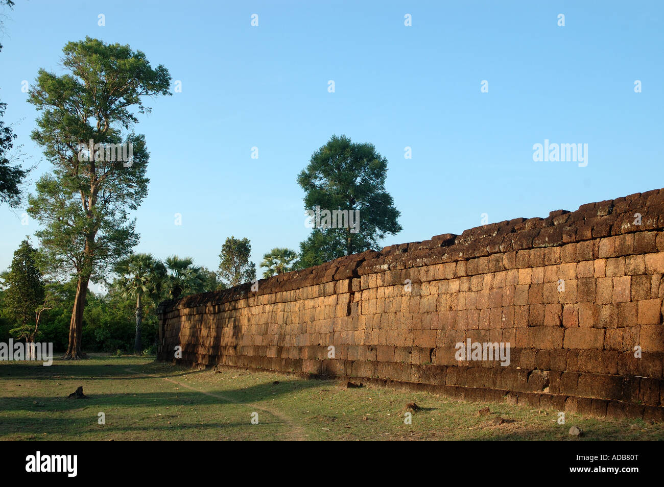 East Mebon Temples in the Khmer Angkor complex in Cambodia Stock Photo ...