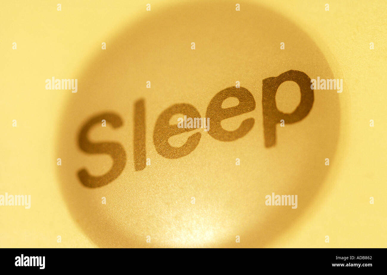 Sleep Button on Electrical Controller Stock Photo - Alamy