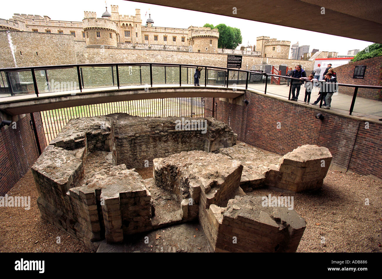 Medieval Postern by the Tower of London Britain UK Stock Photo - Alamy