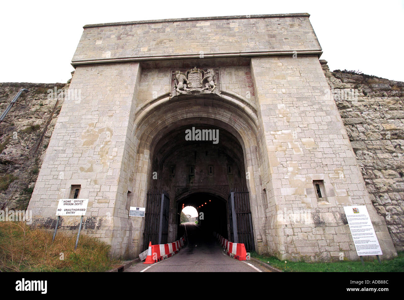 HMP The Verne on Portland in Dorset England UK Stock Photo - Alamy