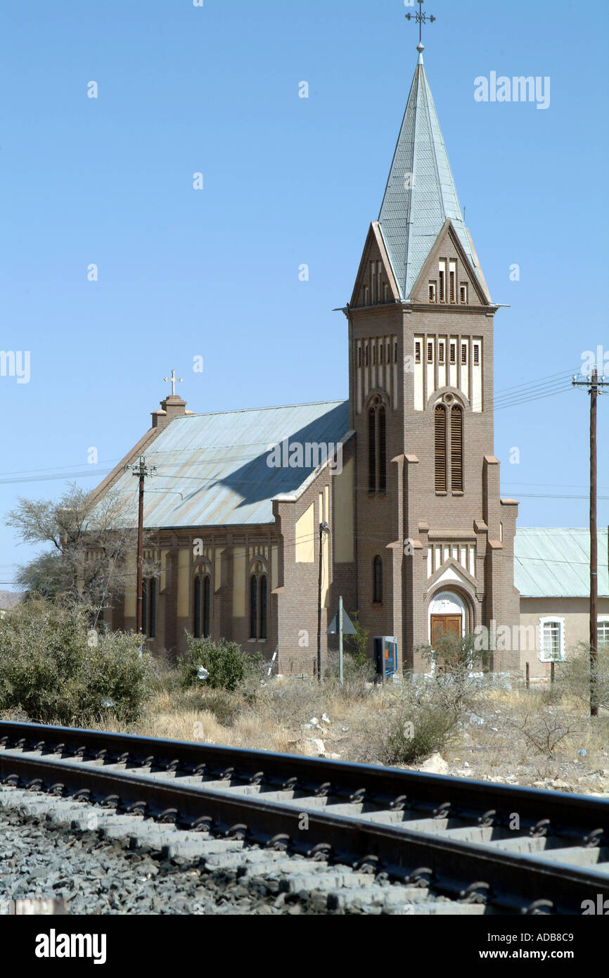 Karibib Namibia The Christuskirche 1910 made from Marble Southern ...