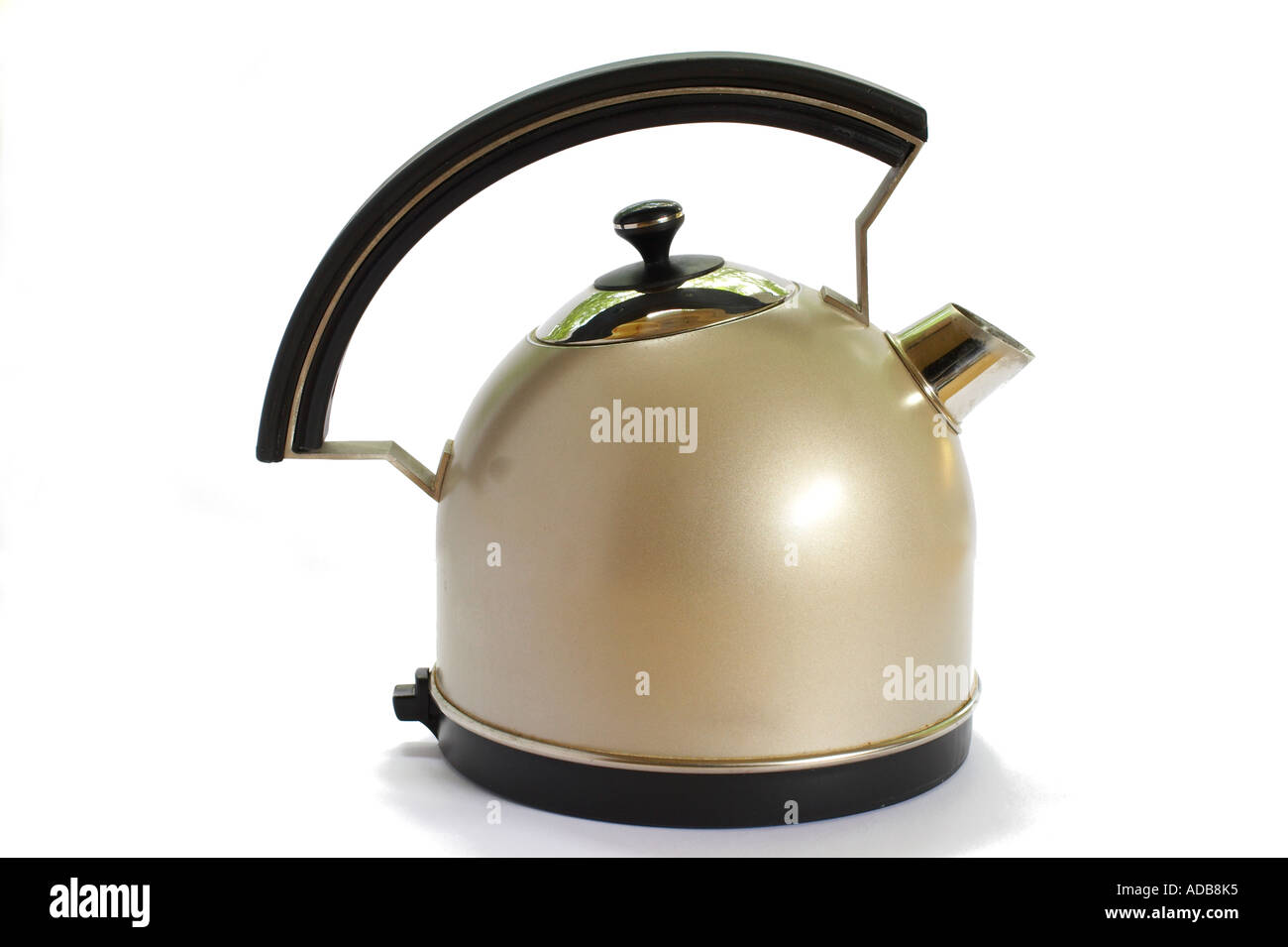 Kettle on White background Stock Photo - Alamy