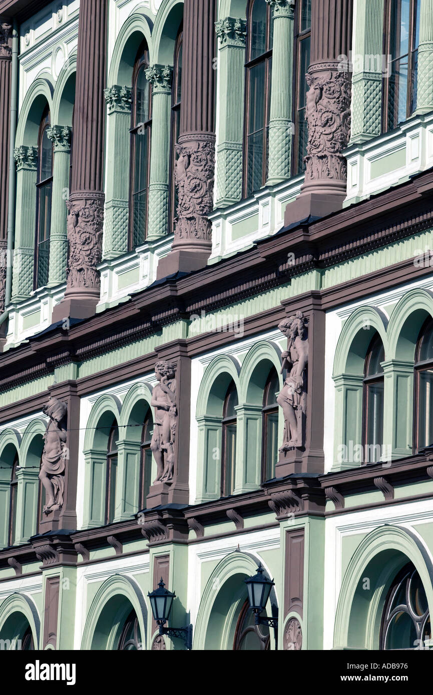 Riga Latvia Europe architecture building facade Stock Photo - Alamy