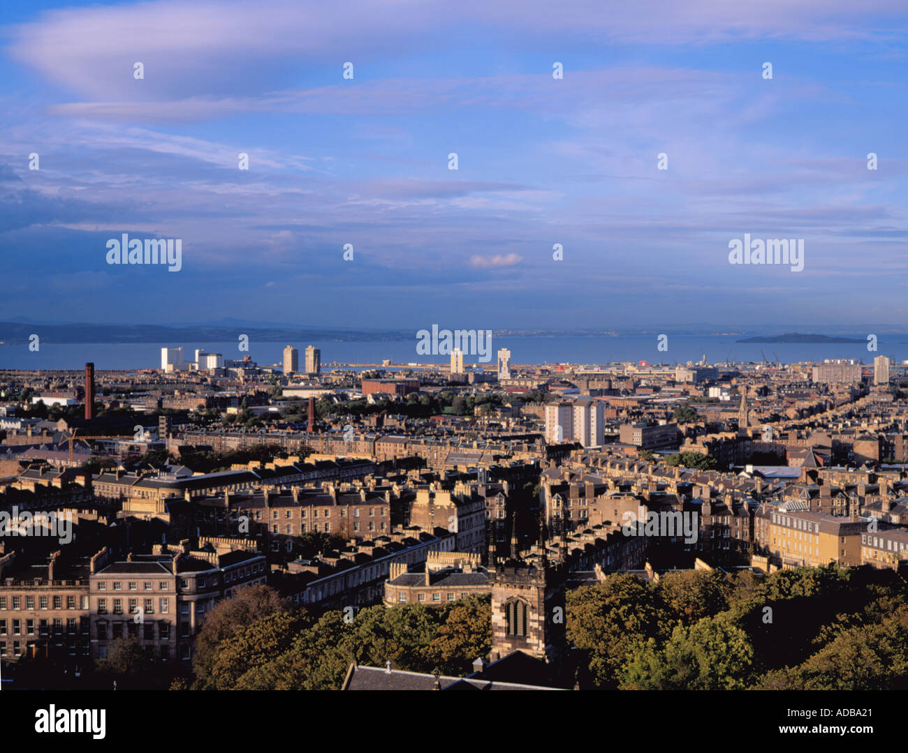 Aerial view of leith hi-res stock photography and images - Alamy