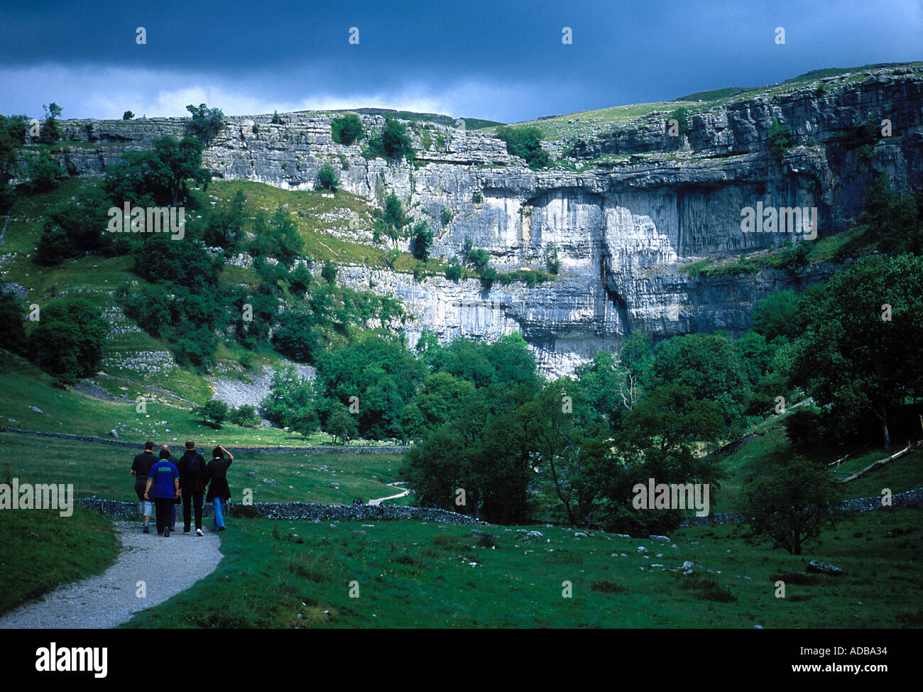 Malham Cove Yorkshire UK Stock Photo - Alamy