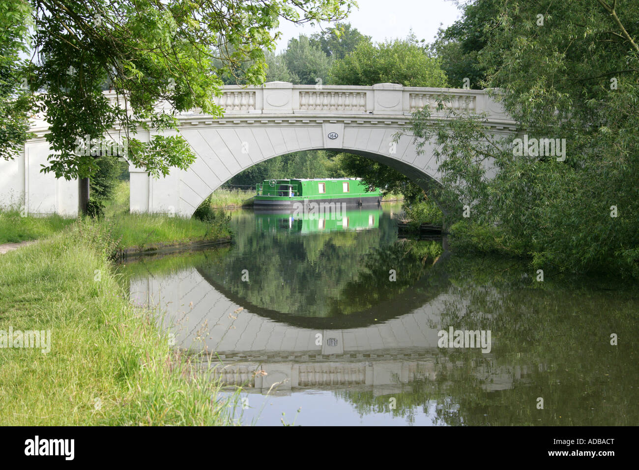 The Grove Bridge No 164 over the Grand Union Canal Watford Herts Stock ...